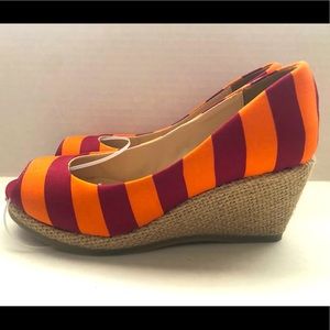 Lillybee | Shoes | New Womens Lillybee U Peep Toe Espadrilles ...